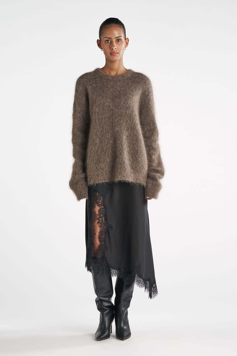 Oda Sweater - Coffee – otay.dk